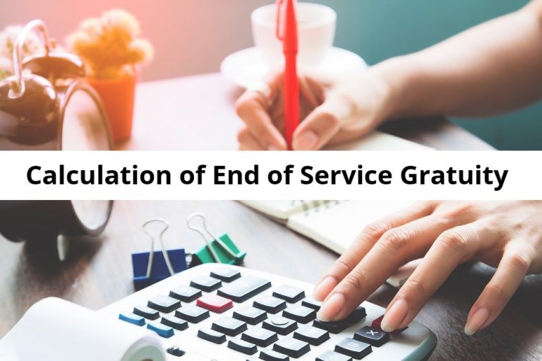 Calculation of End of Service Gratuity after Resignation in the UAE